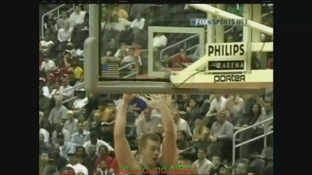 NBA Duels: Jason Collier 19 Points Vs. Jake Tsakalidis 15 Points, 2003 ...