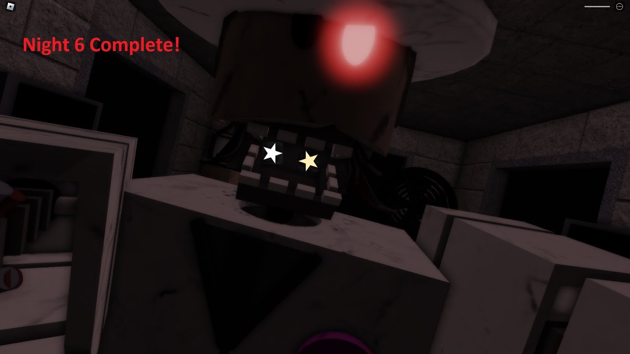 Roblox Five Nights at RPD's Basement 2: I beat Night 6! (All Max) - YouTube