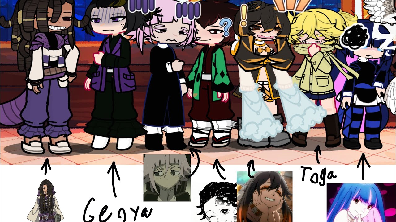 Randoms react intro//WIP//Gachiakuta,Demon slayer,paswg,soul eater,mha ...