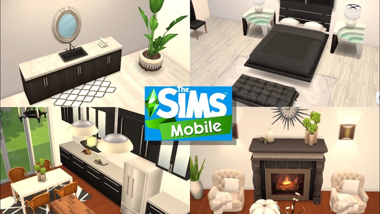 Sims Mobile • Modern House Build 2020 - YouTube