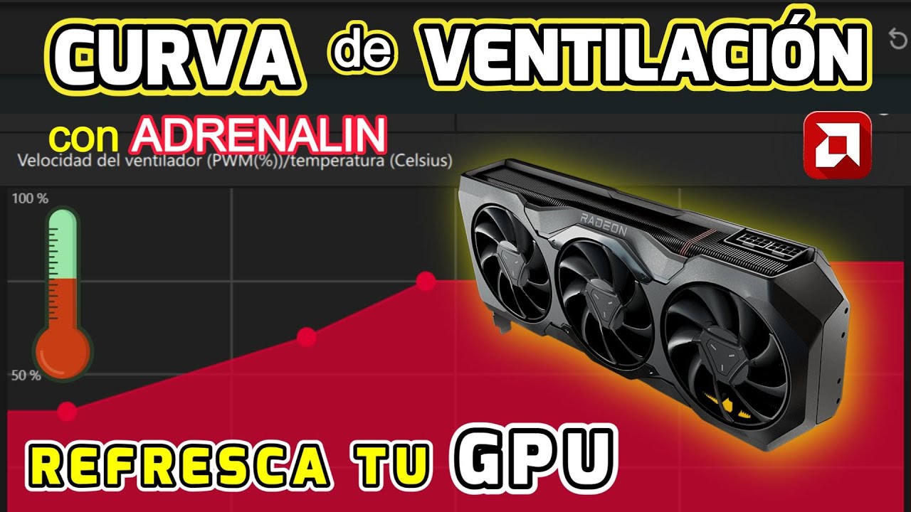 CURVA DE VENTILACION PARA TU GPU (Reduce las temperaturas) - YouTube