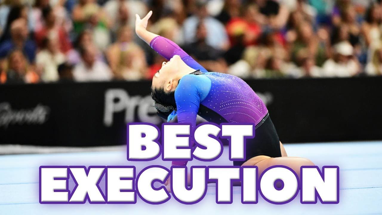 Best Execution Scores at the 2025 U.S. Championships - YouTube