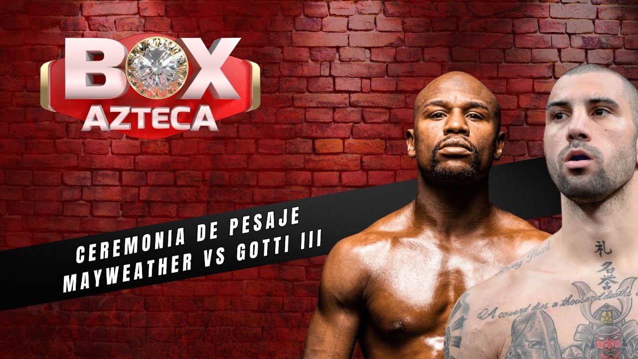 EN VIVO: Ceremonia de Pesaje: Floyd Mayweather vs John Gotti III desde ...