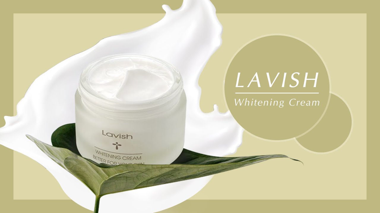 Lavish whitening cream - YouTube