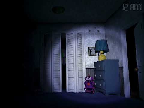 Playing fnaf 4) game play - YouTube