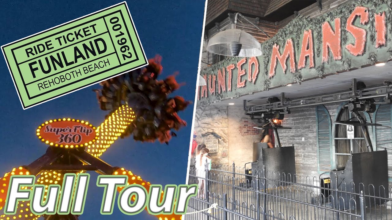 Funland in Rehoboth Beach, DE | Full Tour | June 2021 - YouTube