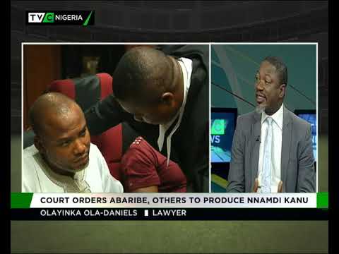 Olayinka Ola Daniels speaks on Nnamdi Kanu's trial - YouTube
