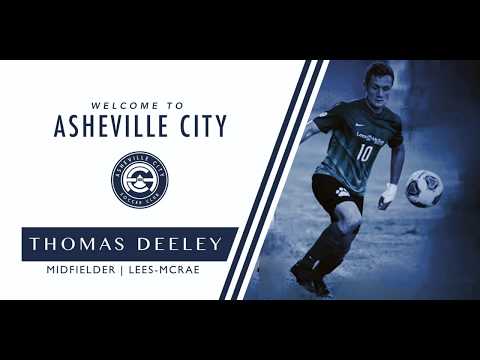 Tom Deeley Asheville City SC Highlights 2017 - YouTube
