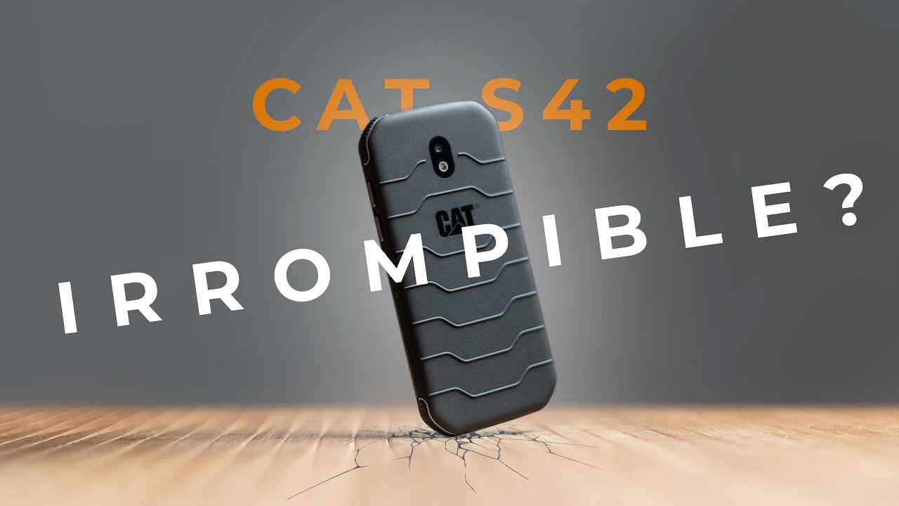 ¡EL IRROMPIBLE! CAT S42, análisis en español - YouTube