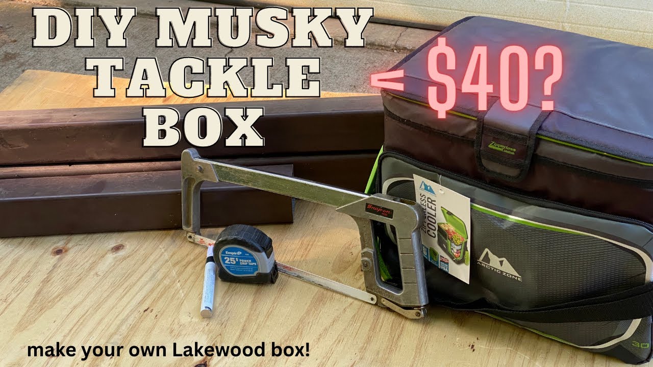 Crafting the Ultimate DIY Musky Tackle Box: Organize Your Gear for less ...