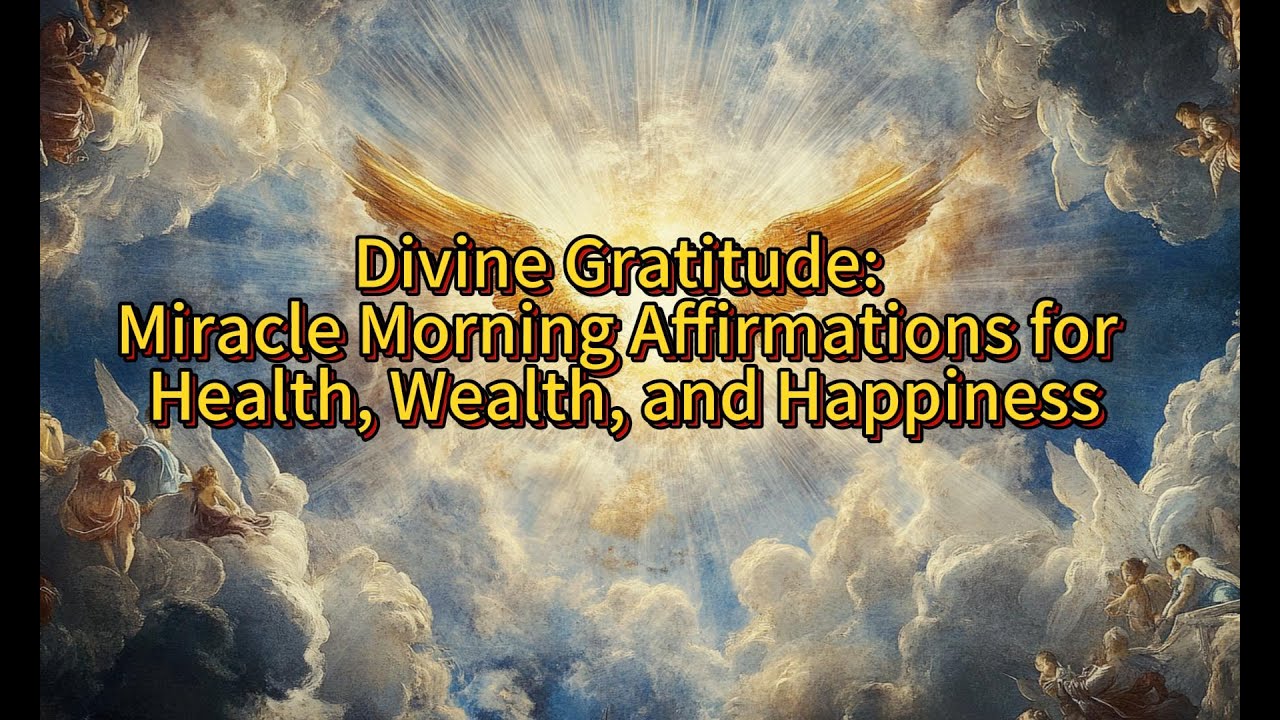 Divine Gratitude: Miracle Morning Affirmations for Health, Wealth, and ...