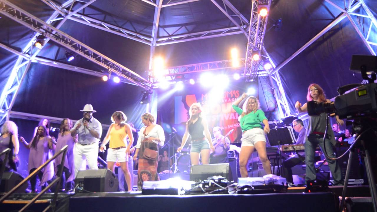 2º FESTIVAL DE SOUL, SAN AGUSTIN 2016, Theo Huff, todos a bailar - YouTube