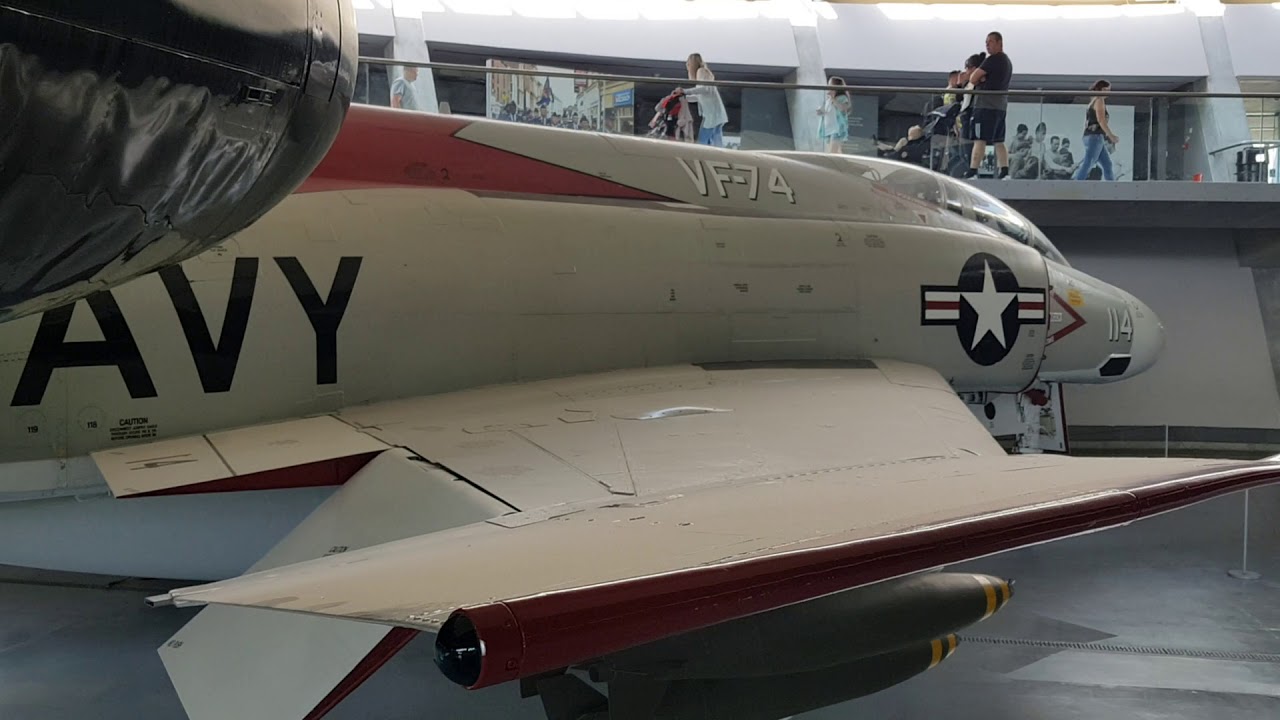 F-4 Phantom VF-74 USS America in Duxford IWM - YouTube