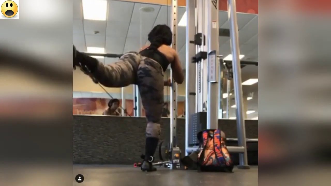 NICHOLE SPELLS WORKOUT SKILLS - YouTube