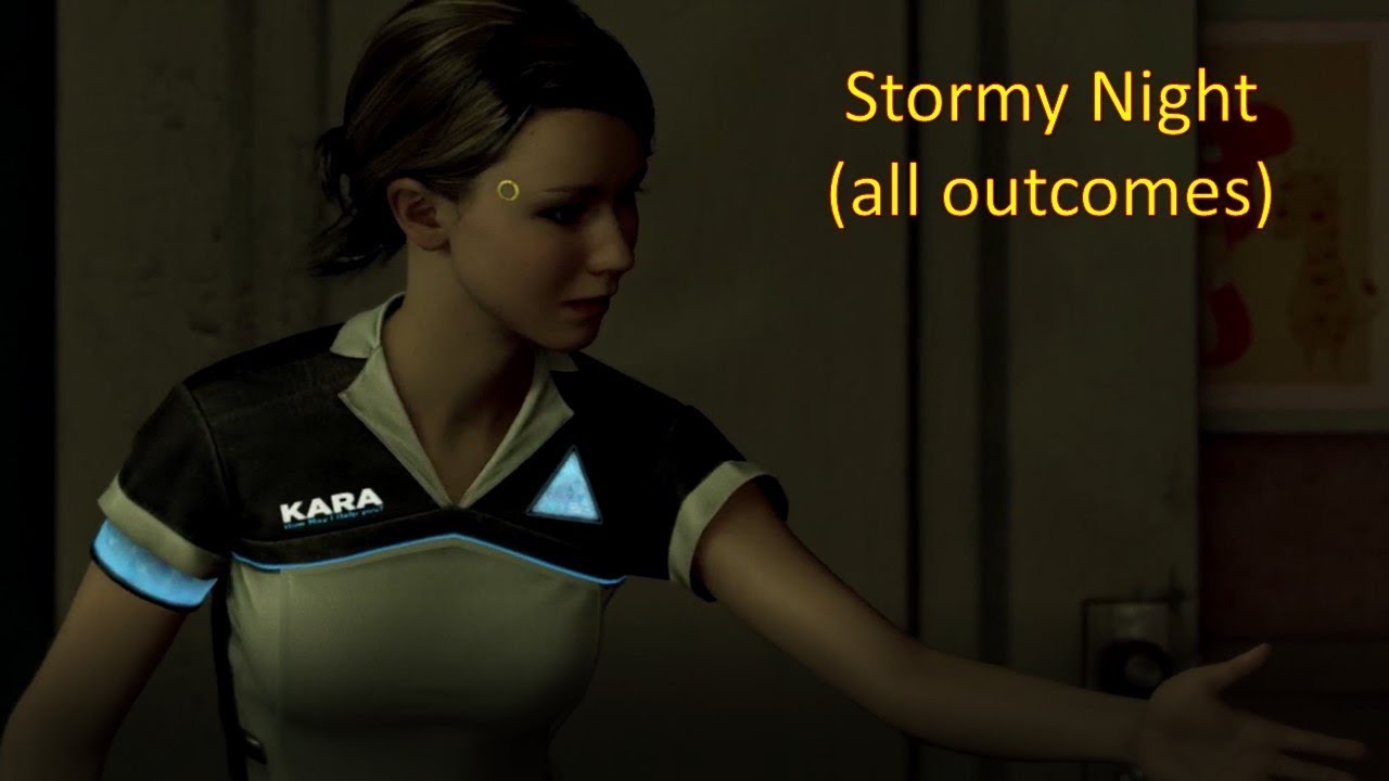 Detroit: Become Human - Stormy Night (all outcomes) - YouTube