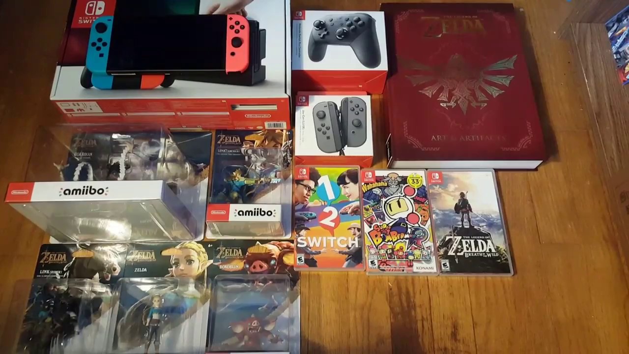 Video Game Pickups March 2017 Nintendo Switch! - YouTube