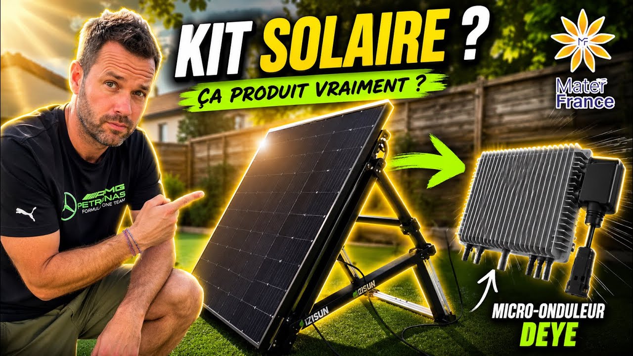 J’installe un kit solaire plug and play MATERFRANCE ☀️ Avis support ...