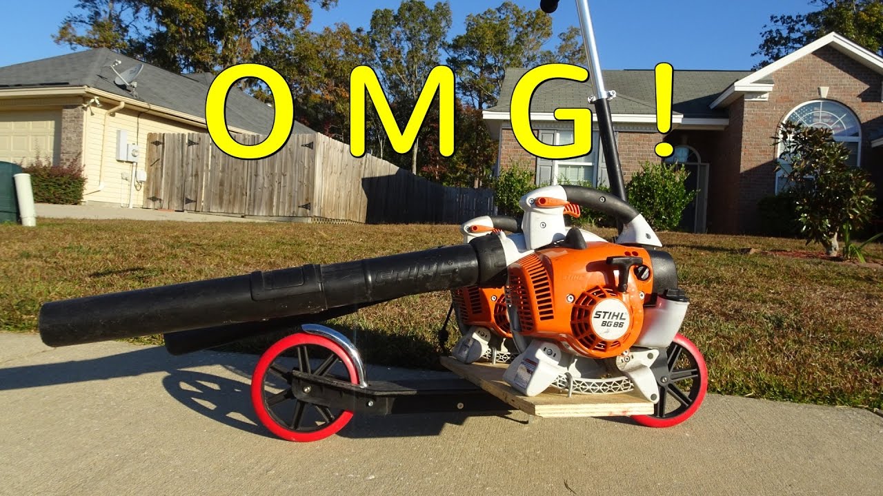 Twin Engine Motorized Skateboard - Modified Razor Carbon Lux Scooter ...