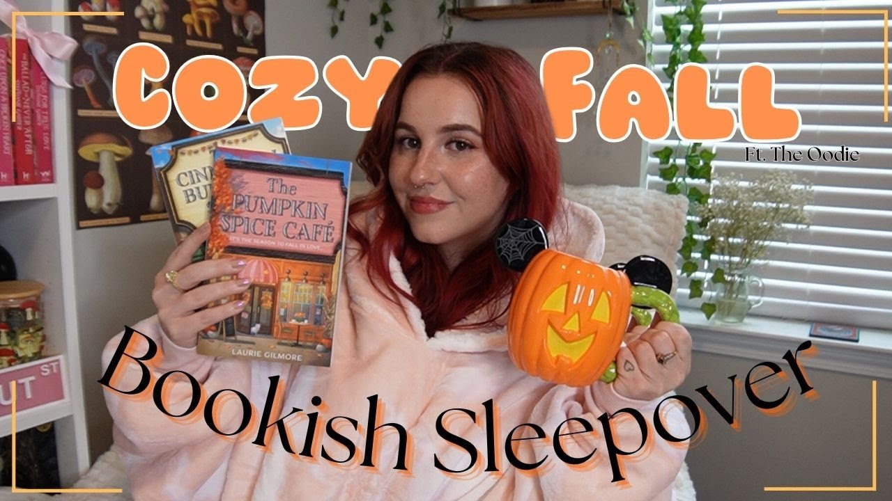 Cozy Fall Bookish Sleepover | Ft. The Oodie - YouTube