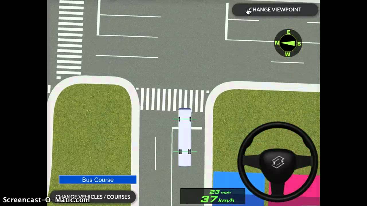 2D Driving Simulator - YouTube