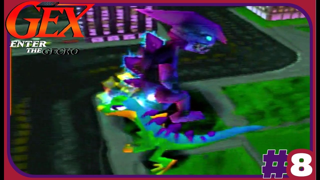 Gex 2 Enter the Gecko - Part 8 - Bootleg Mecha Godzilla - YouTube