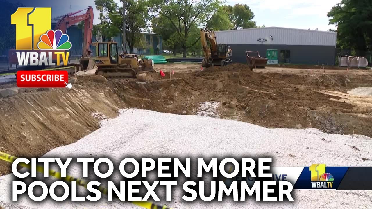 Exclusive: Baltimore City to open more pools next summer - YouTube