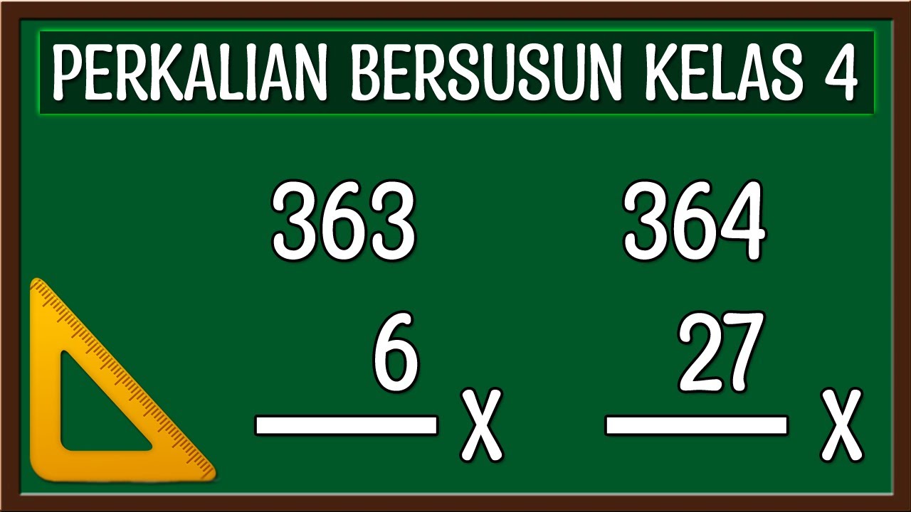 Perkalian Bersusun Kelas 4 | Belajar Matematika Untuk Anak SD - YouTube