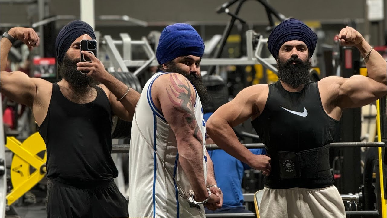 Deadlift Competition With Singhs In Canadas Top Gym|Bodybuilder ajj ...
