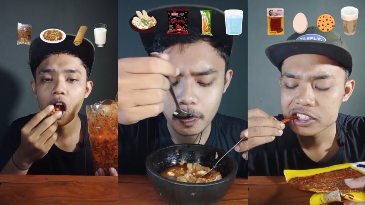 KOMPILASI MAKAN SESUAI GAMBAR PART 9 | MUKBANG INDONESIA - YouTube