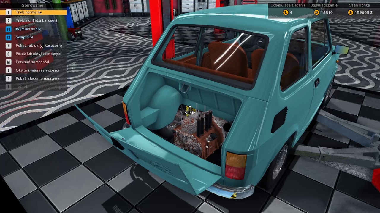 Car mechanik symulacja 2015 #1 Remont malucha w automacie - YouTube