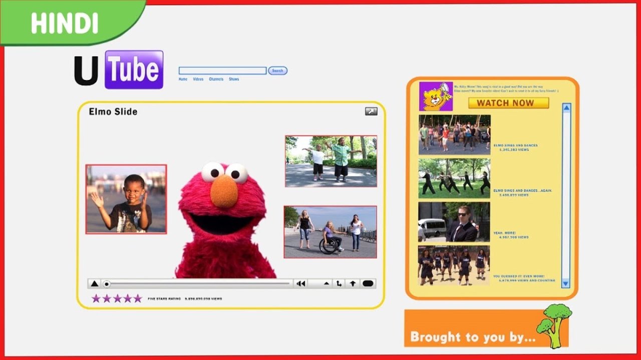 Elmo Slide | Elmo Ki Slide - Nacho Sang! | Hindi Dance Tutorial for ...