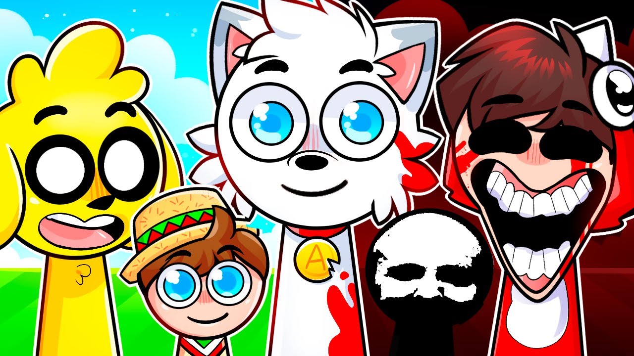 ¡TRANSFORMÉ a Los YOUTUBERS en SPRUNKIS! 😱 INCREDIBOX SPRUNKI - YouTube