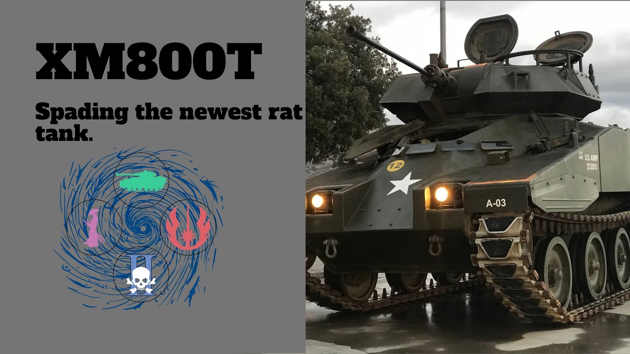 Spading the NEW XM800T - Part 1 - War Thunder - YouTube