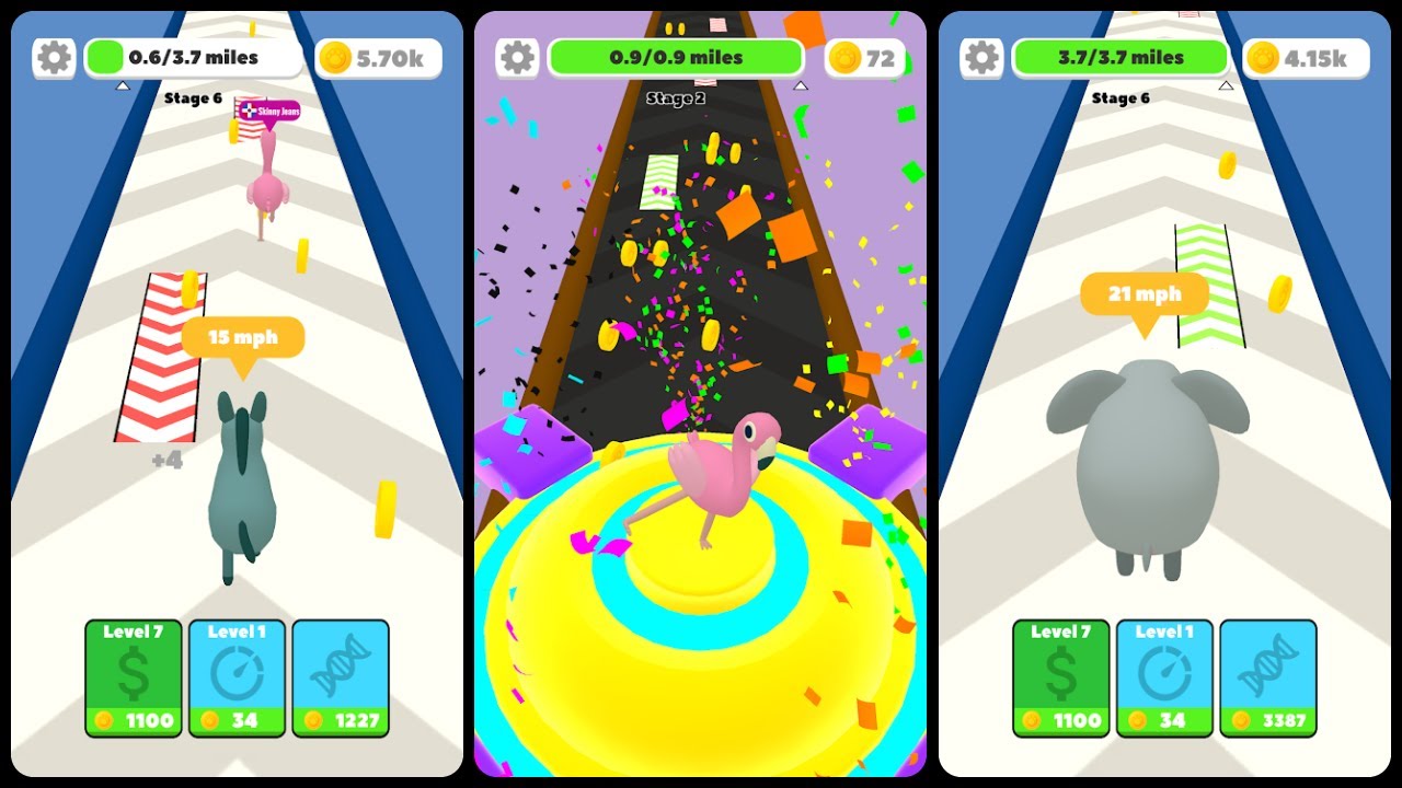 Idle Run: Animal Evolution 3D (Early Access) Gameplay Android - YouTube