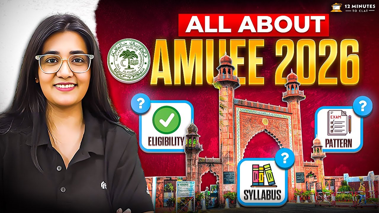 AMUEE 2026 (AMU BA LLB) 🏛️ Application Date, Syllabus, Pattern & Seats ...