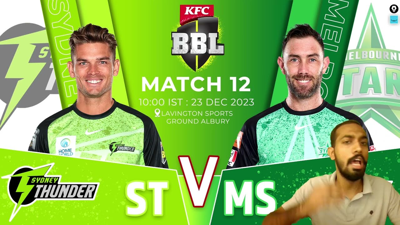 Sta Vs Thu Dream11 Prediction Melbourne Stars Vs Sydney Thunder