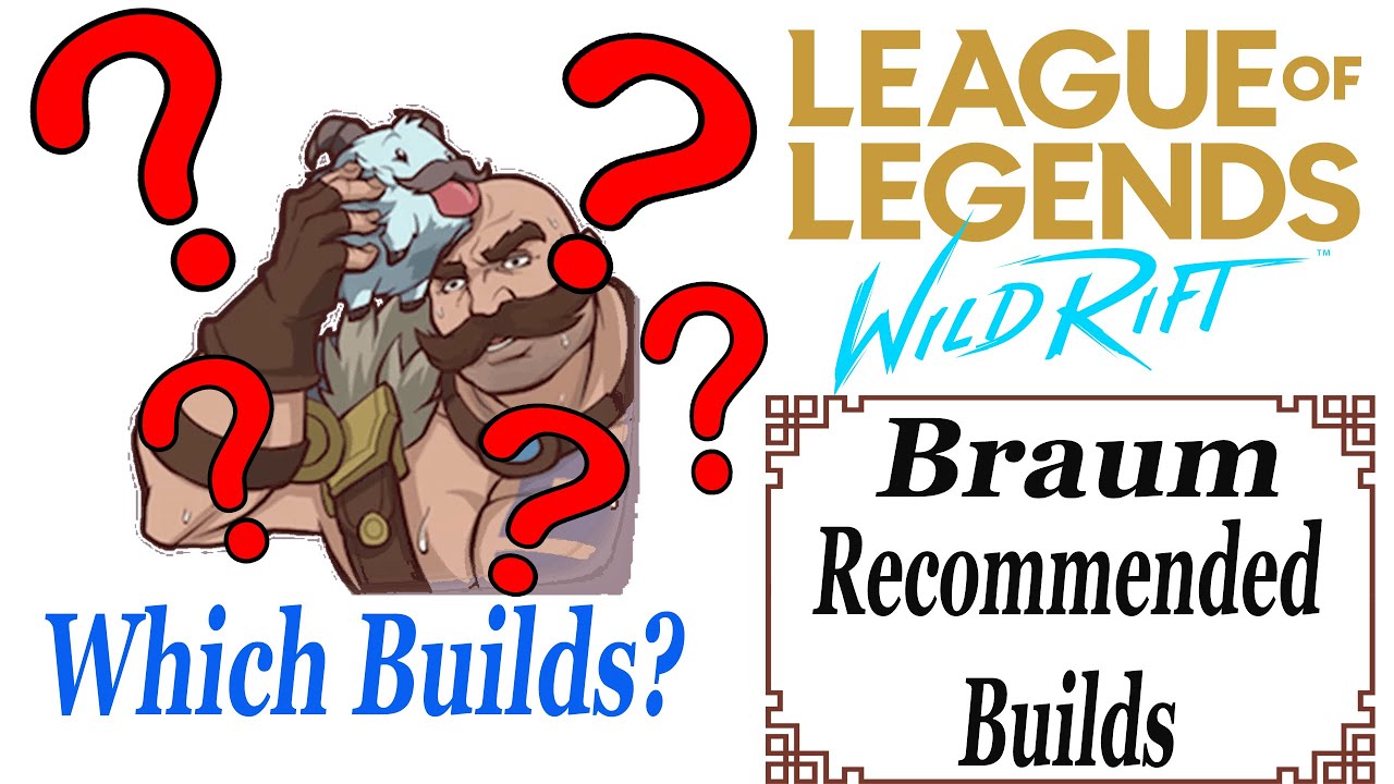 League of Legends : Wild Rift Braum Gameplay | Recommended Builds - YouTube