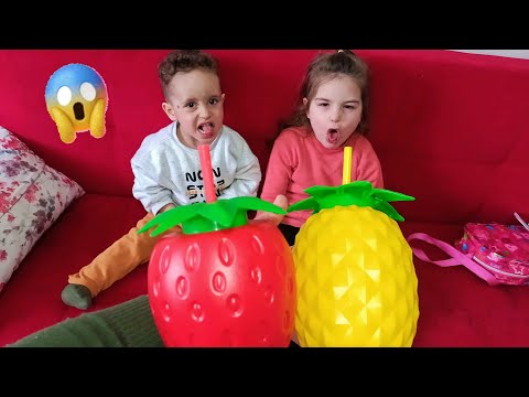 KUZEY ELİF’E TUZLU SU ŞAKASI YAPTIM !! KUZEY ELİF ÇILDIRDI !!