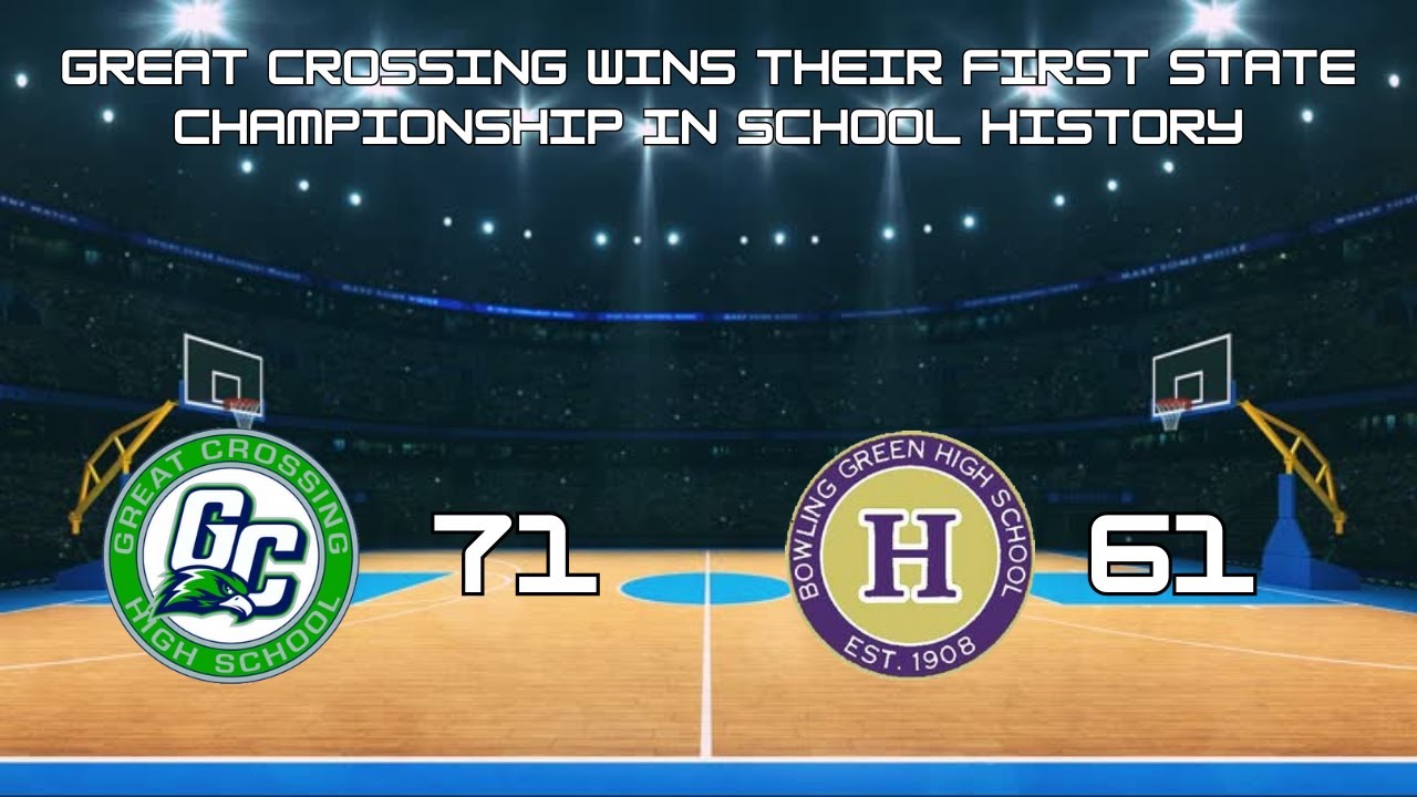 Great Crossing vs Bowling Green | KHSAA Boys State Championship | 03-29 ...