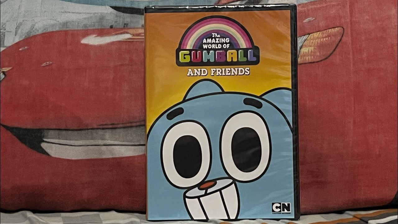 The Amazing World of Gumball and Friends 2014 DVD, TAWOG DVD unboxing ...