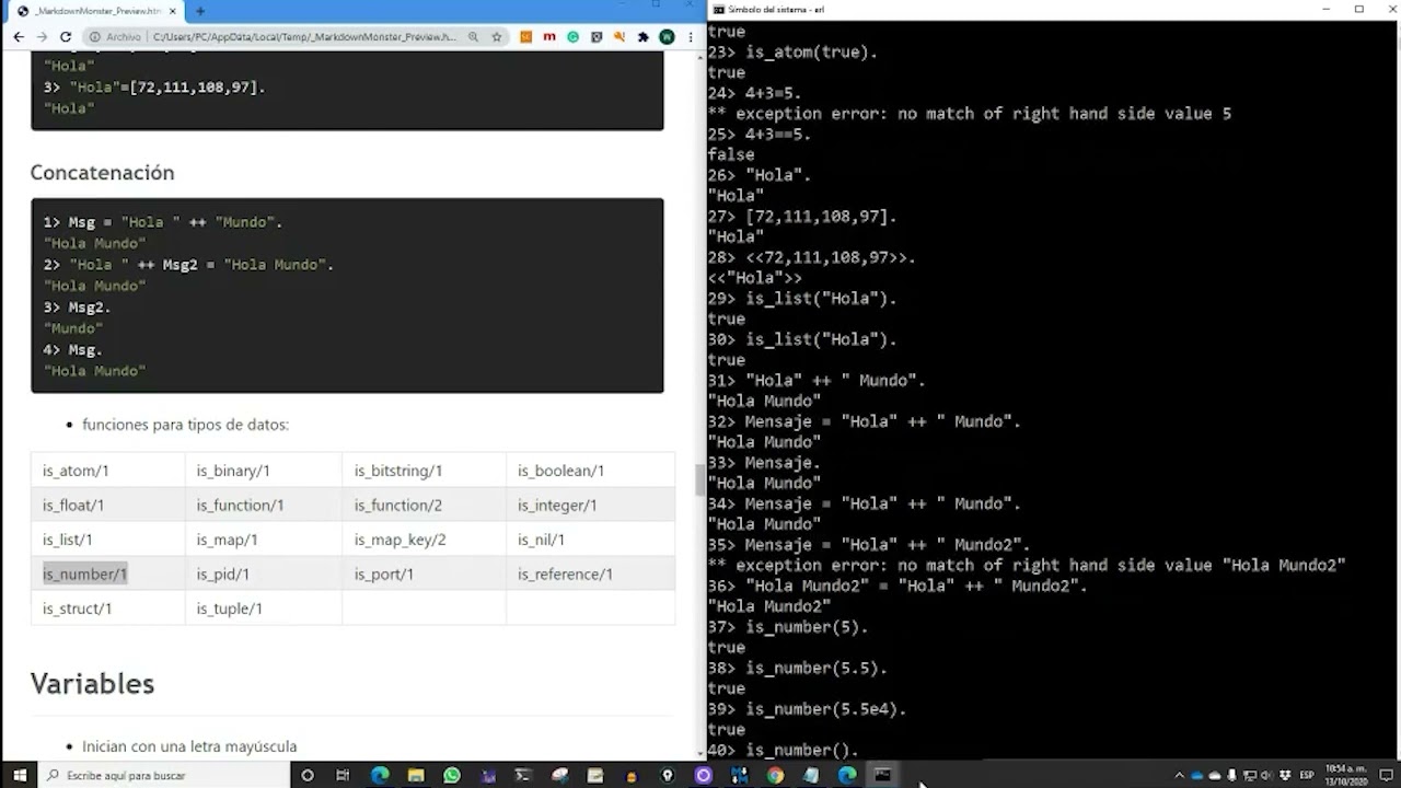 Serie Programación Funcional (06) - Shell de Erlang y tipos de datos - YouTube