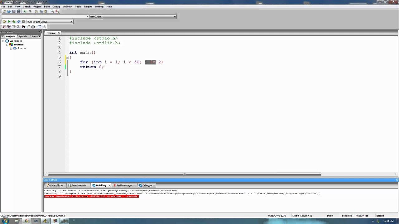 C Programming Tutorial 14, For Loop - YouTube