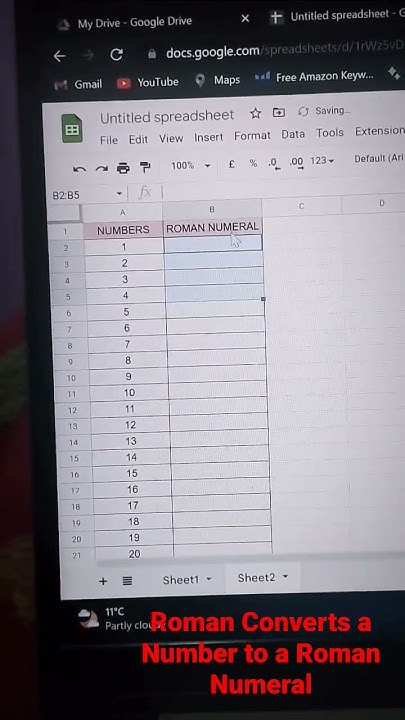 Roman Converts a Number to a Roman Numeral #microsoft #excel #tech # ...