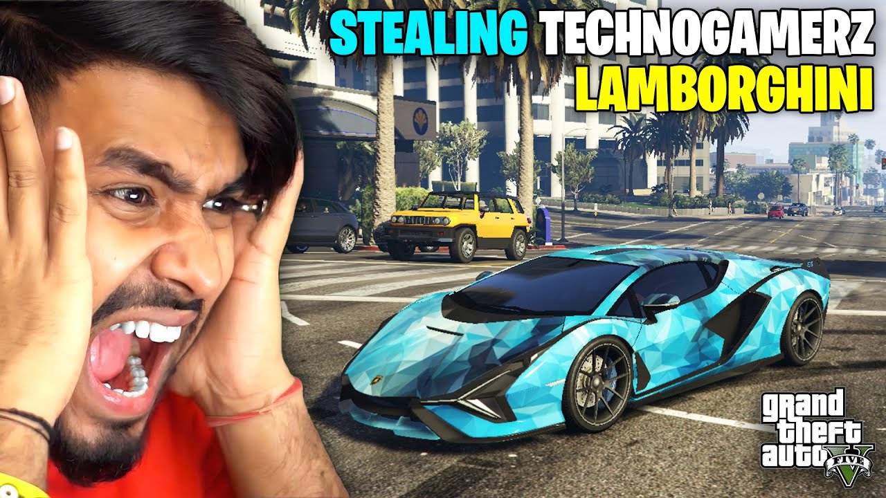 STEALING TECHNO GAMERZ LAMBORGINI SIAN | GTA V GAMEPLAY #3 - YouTube