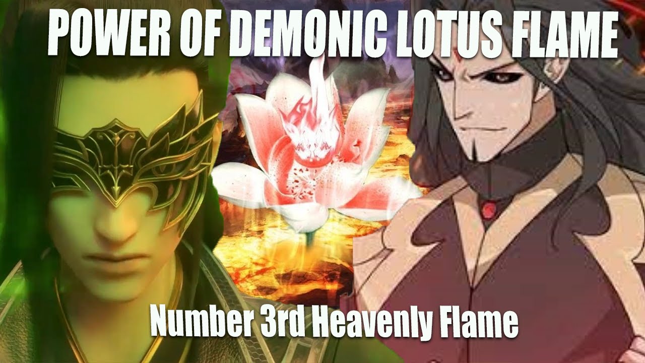 Power Of Purifying Demonic Lotus Flame (3rd Number) in BTTH - YouTube
