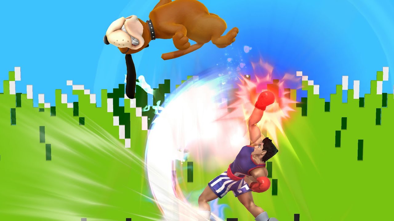 Little Mac vs Duck Hunt- Super Smash Bros Wii U (for glory) - YouTube