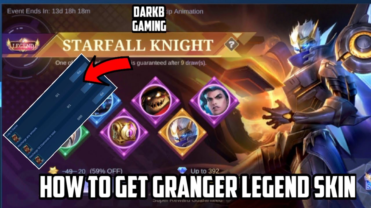 How to Get Granger Legend Skin Starfall Knight | Legend Encore Skin ...