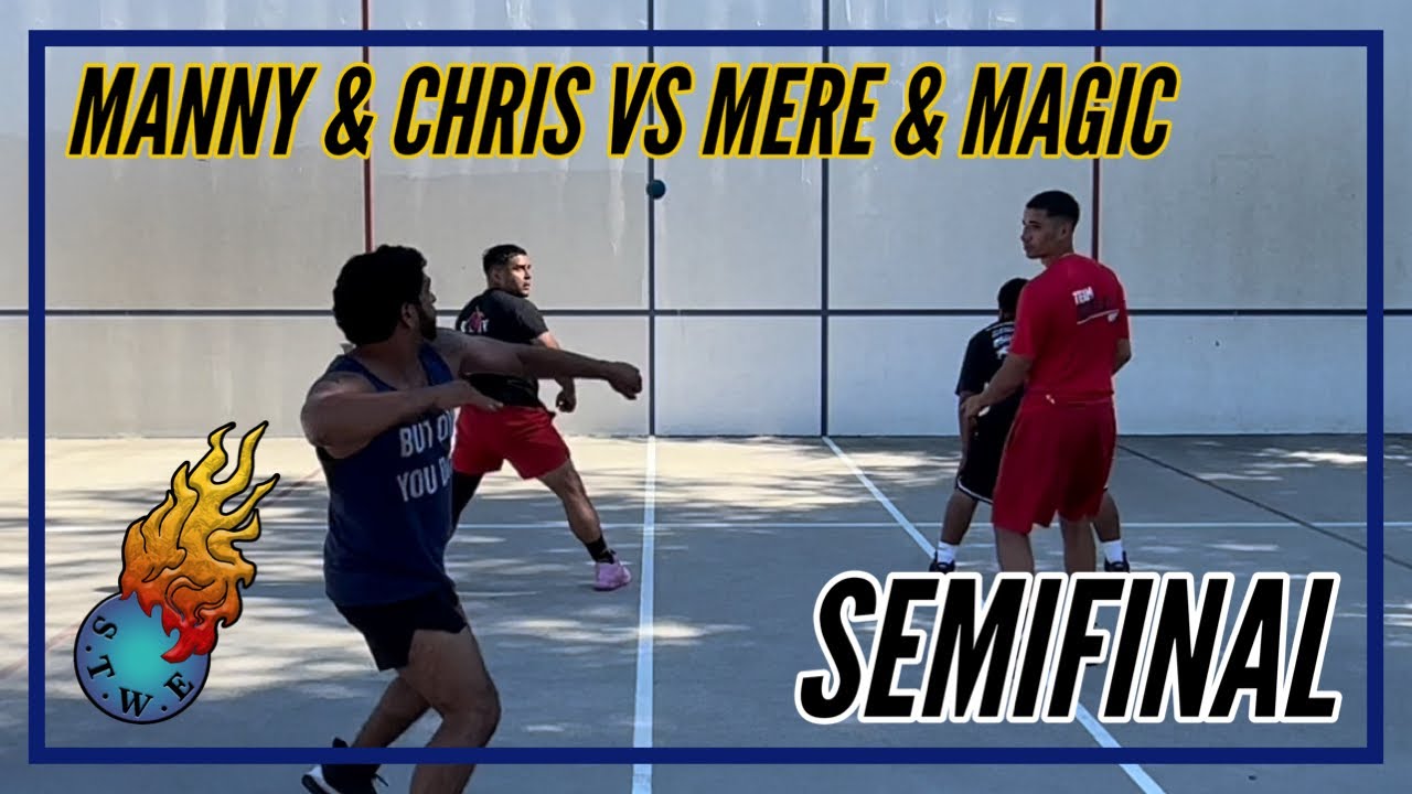 Manny & Chris Vs Mere & Magic - Semifinal Match - Una Wall “B” Doubles ...