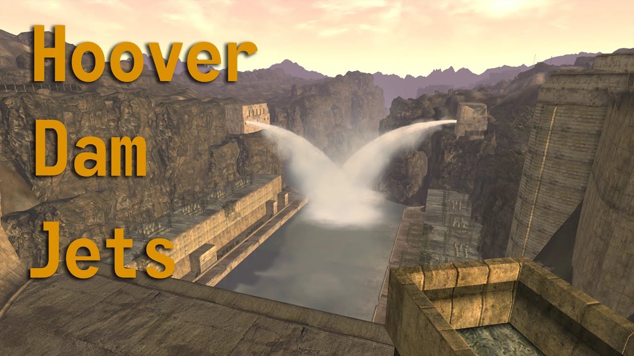 FNV - Hoover Dam Water Jets - YouTube