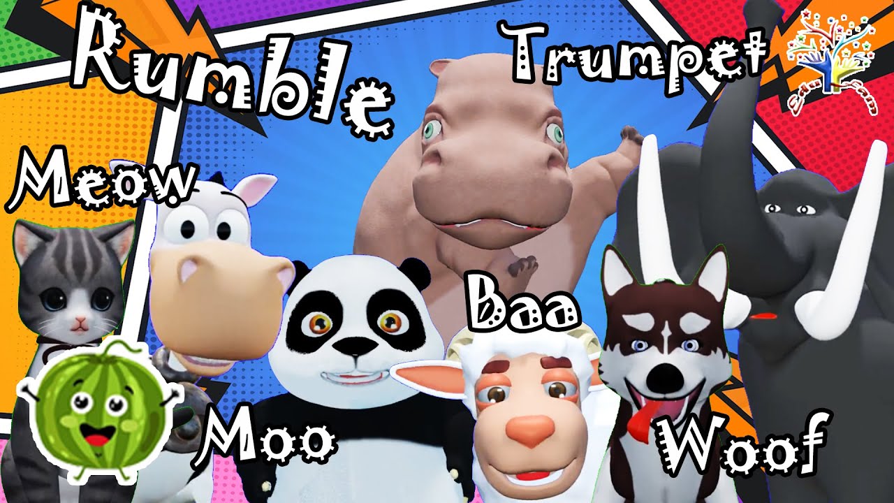 The Animal Sounds Song CYM2 | Can You Make the Sound of These Animals ...